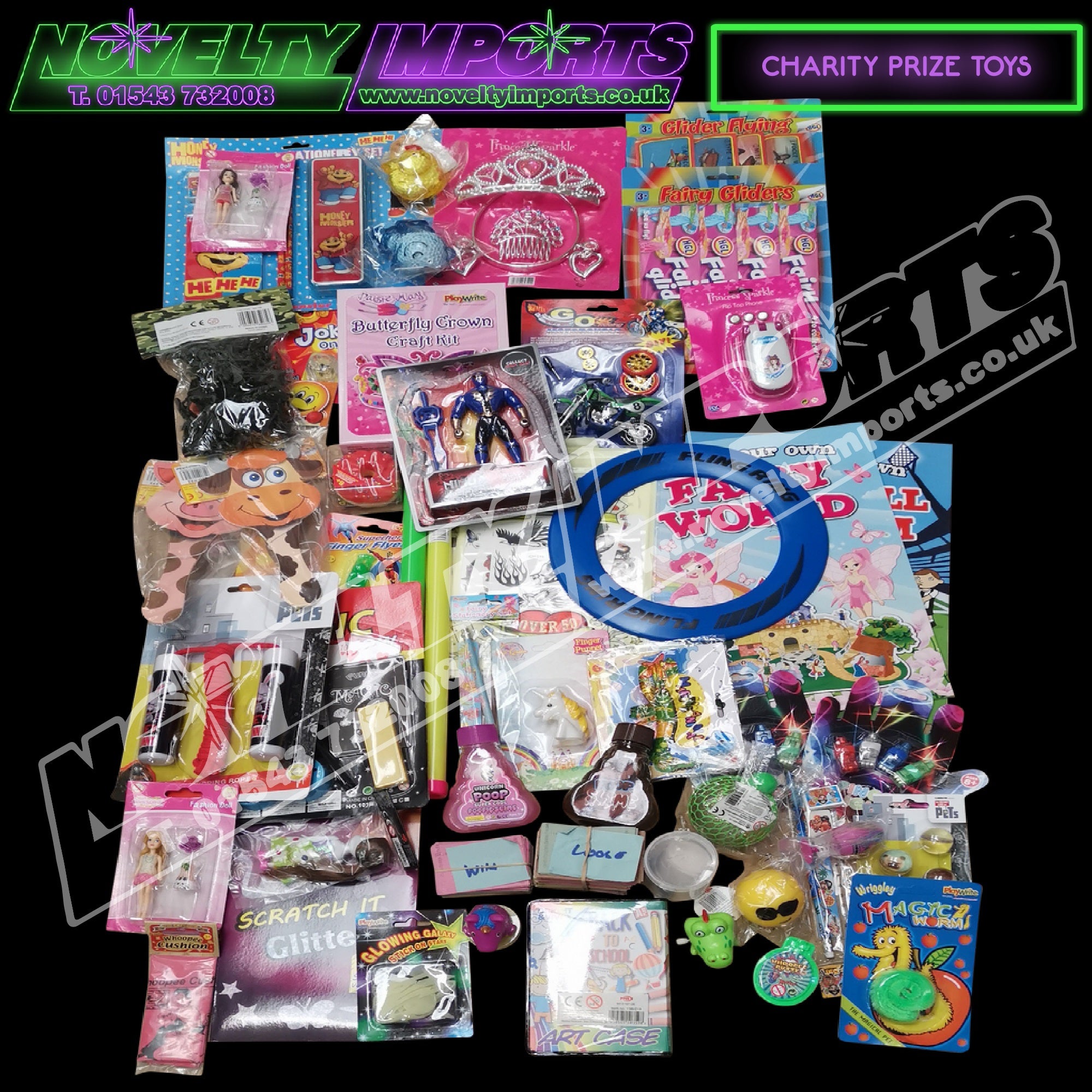 50 Tombola School And Charity Fundraising Big Toy Stall Prizes ...